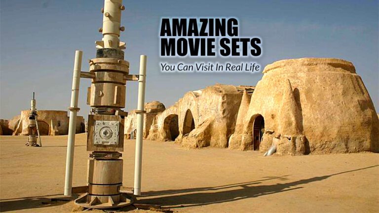10 Amazing Movie Sets You Can Visit In Real Life! - Tour in Earth